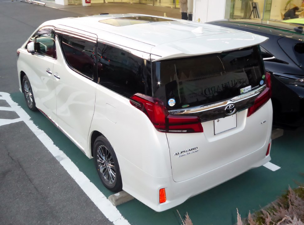 Toyota Alphard technical specifications and fuel economy